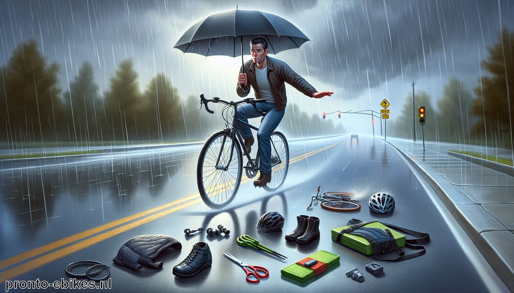 Fietsen in de regen: wat je moet weten - Pronto Ebikes